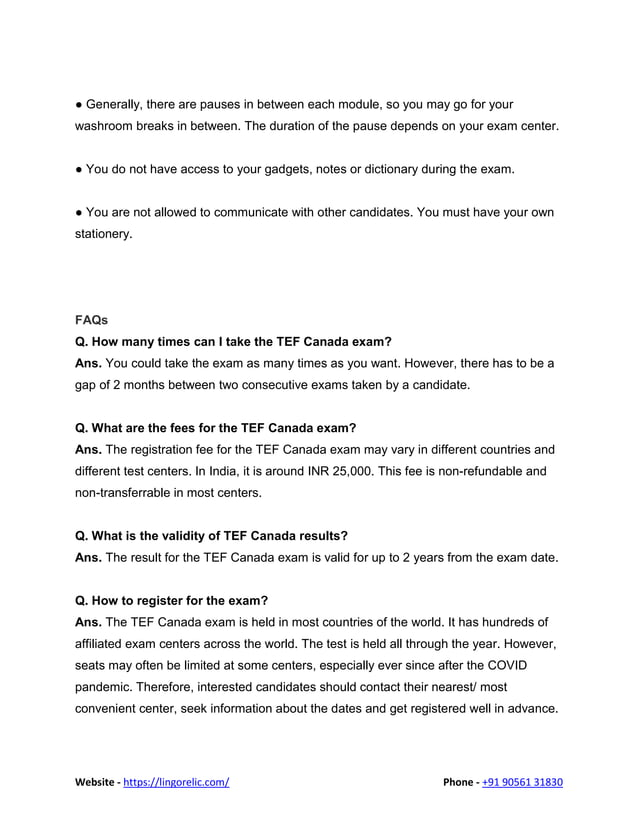 ESSENTIALS FOR TEF CANADA EXAM PREPARATION.pdf