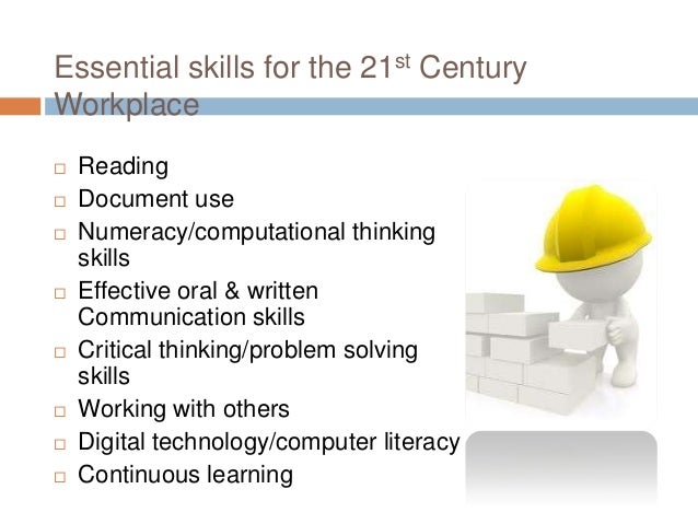 Essential skills for the workplace