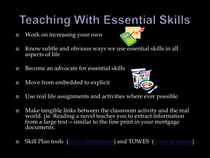 Essential Skills Presentation