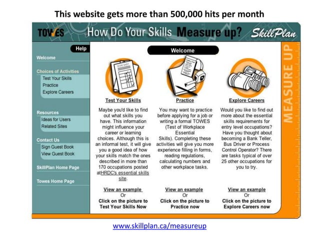 Essential skillsskillplan | PPT