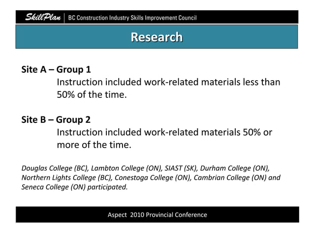 Essential skillsskillplan | PPT
