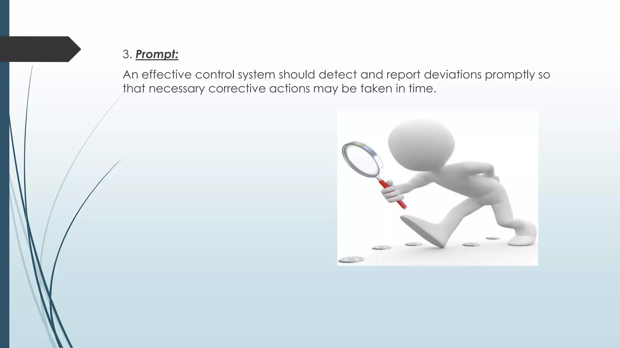 Essentials of an efficient control system | PPTX