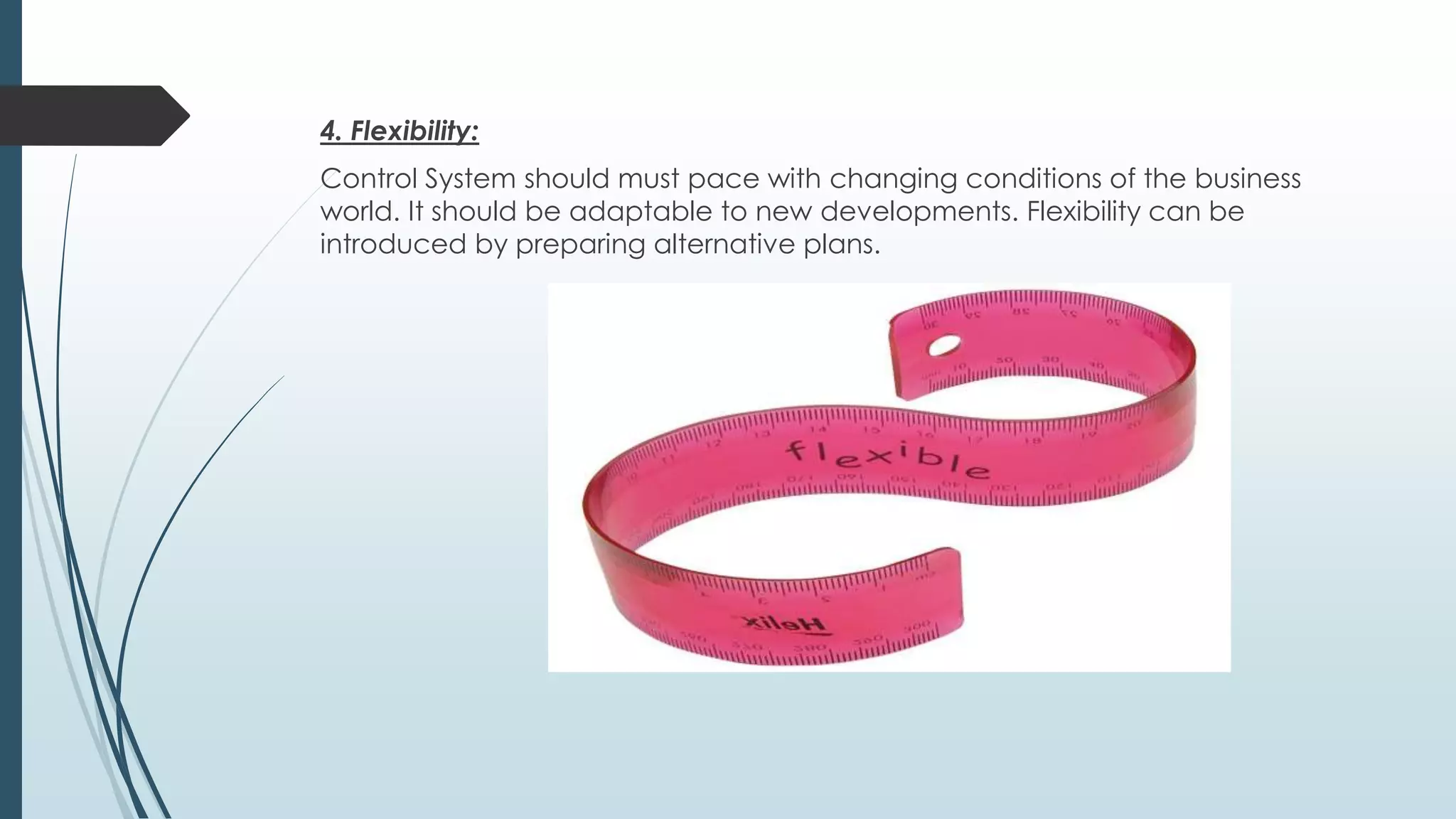 Essentials of an efficient control system | PPTX