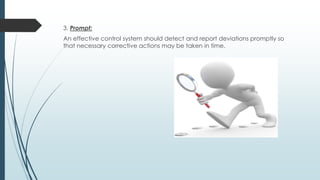 Essentials of an efficient control system | PPTX