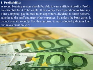 Essentials of a sound banking system- Nelson Fernandes | PPT