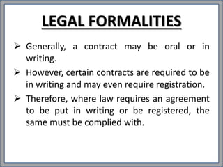 Essentials of a valid contract | PPTX | Business | Business and Finance