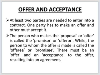 Essentials of a valid contract | PPTX | Business | Business and Finance