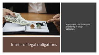 Essentials of a valid contract | PPTX