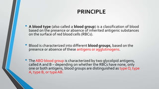 Essentials of blood group.pptx remedial biology | PPTX