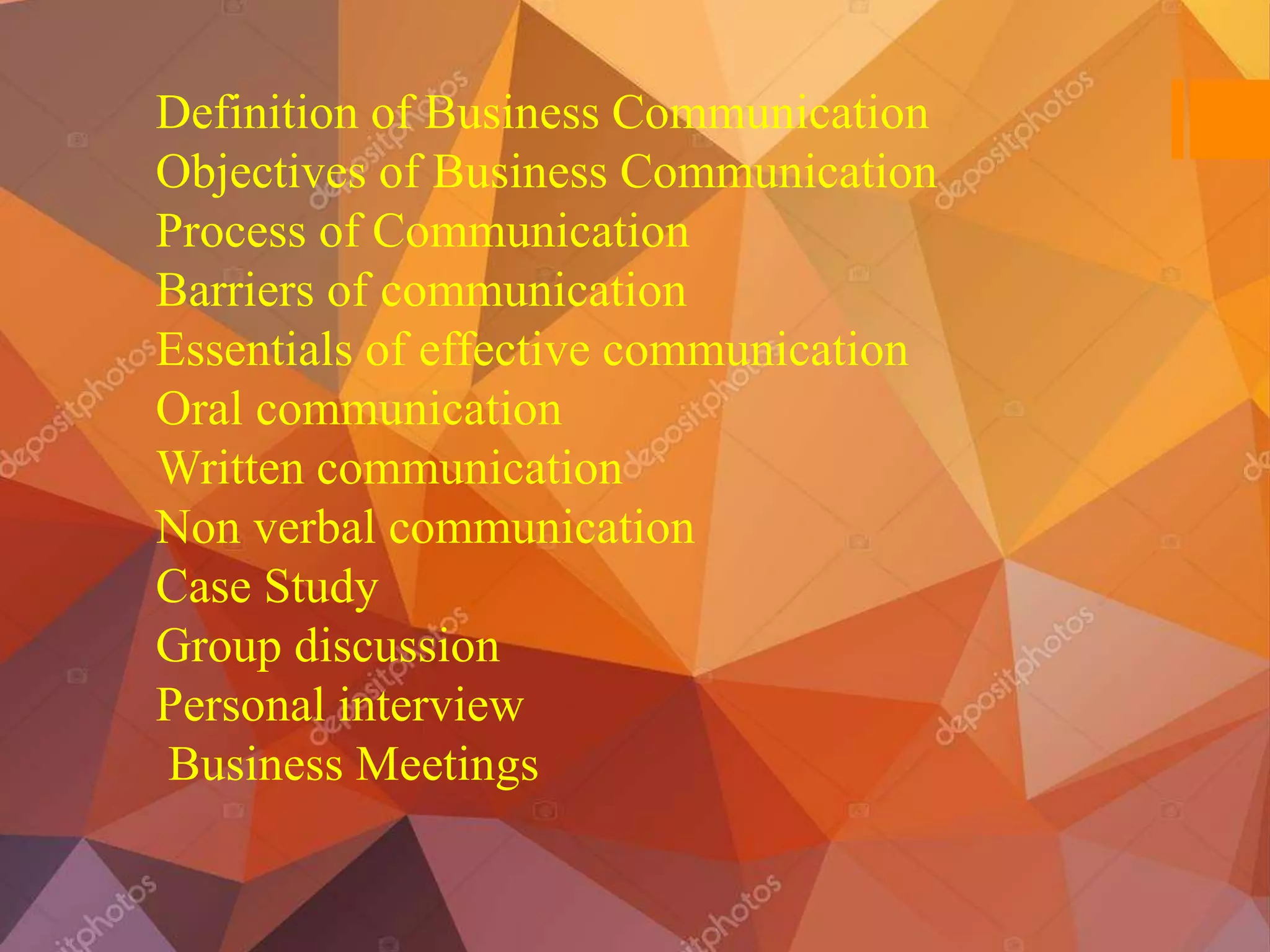 ESSENTIALS OF BUSINESS COMMUNICATION | PPTX