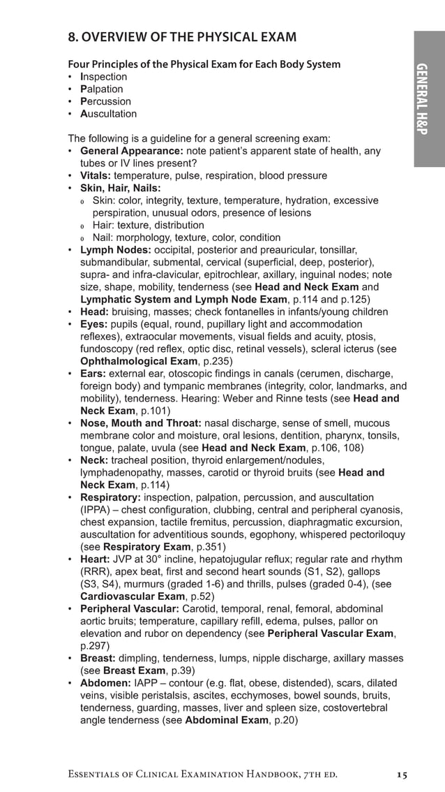 Essentials of clinical examination handbook 7 e (2013)[pdf][koudiai ...