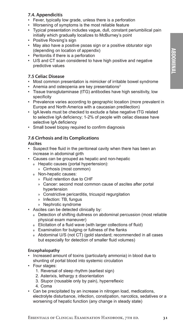 Essentials of clinical examination handbook 7 e (2013)[pdf][koudiai ...