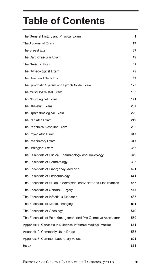 Essentials of clinical examination handbook 7 e (2013)[pdf][koudiai ...