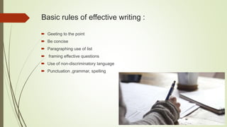 Essentials of effective business writing | PPTX