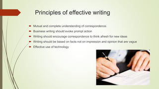 Essentials of effective business writing | PPTX