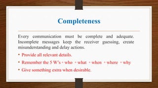 Essentials of effective communication | PPTX