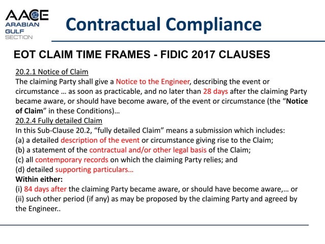 Essentials of EOT Claims | PDF