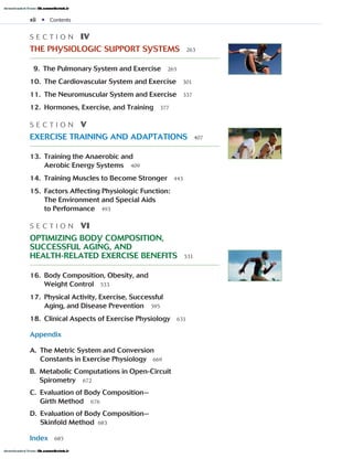 Exercise Physiology | PDF