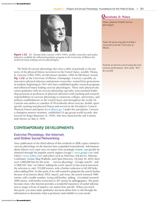 Exercise Physiology | PDF