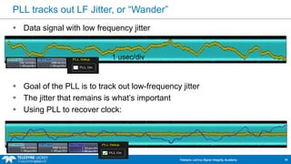 Essentials of jitter part 1 The Time Interval Error: TIE | PDF