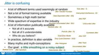 Essentials of jitter part 1 The Time Interval Error: TIE | PDF