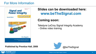 Essentials of jitter part 1 The Time Interval Error: TIE | PDF