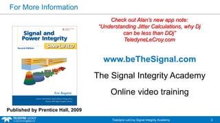 Essentials of jitter part 3 webinar slides | PDF