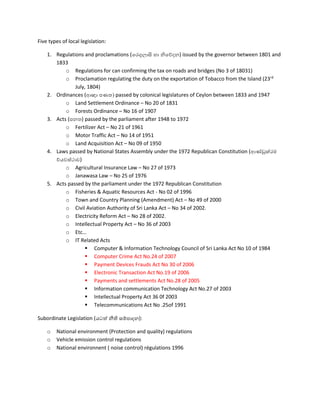 Essentials of law short note (version 3) | PDF
