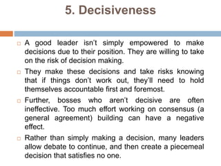 Essentials of leadership | PPTX