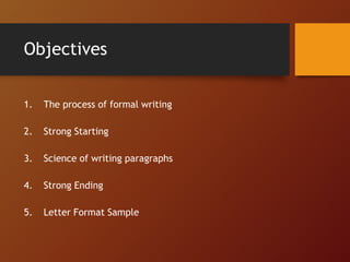 what is letter and Essentials Of Letter Writing | PPT