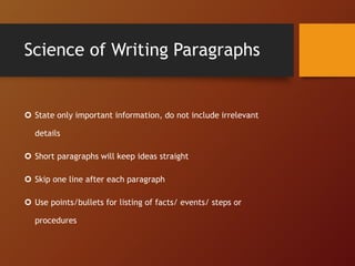 what is letter and Essentials Of Letter Writing | PPT