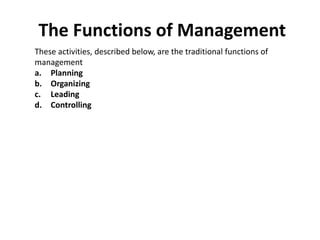 Essentials of management | PPTX
