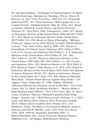 Essentials of SociologyThirteenth EditionChapter 6Deviance.docx | Crime ...