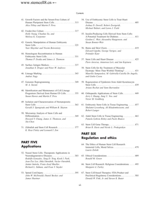 Essentials of Stem Cell Biology, biology | PDF