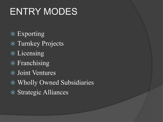 Essentials of strategy formulation in international business | PPTX