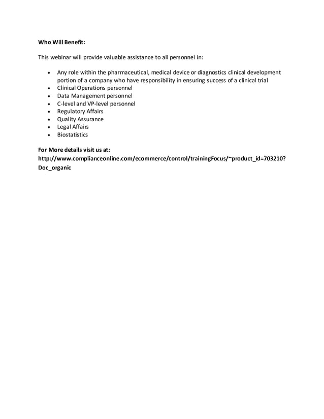 Essentials of the trial master file for pharmaceutical | PDF