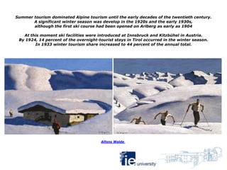 Mod. 3: The Evolution of Ski Resorts | PPTX