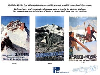 Mod. 3: The Evolution of Ski Resorts | PPTX