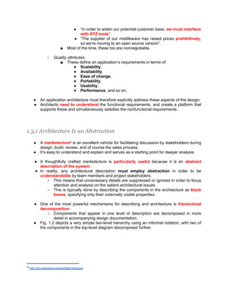 Essential Software Architecture - Chapter 1 Understanding Software ...