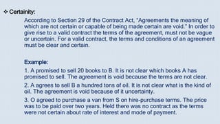 Essentials of valid contract | PPT