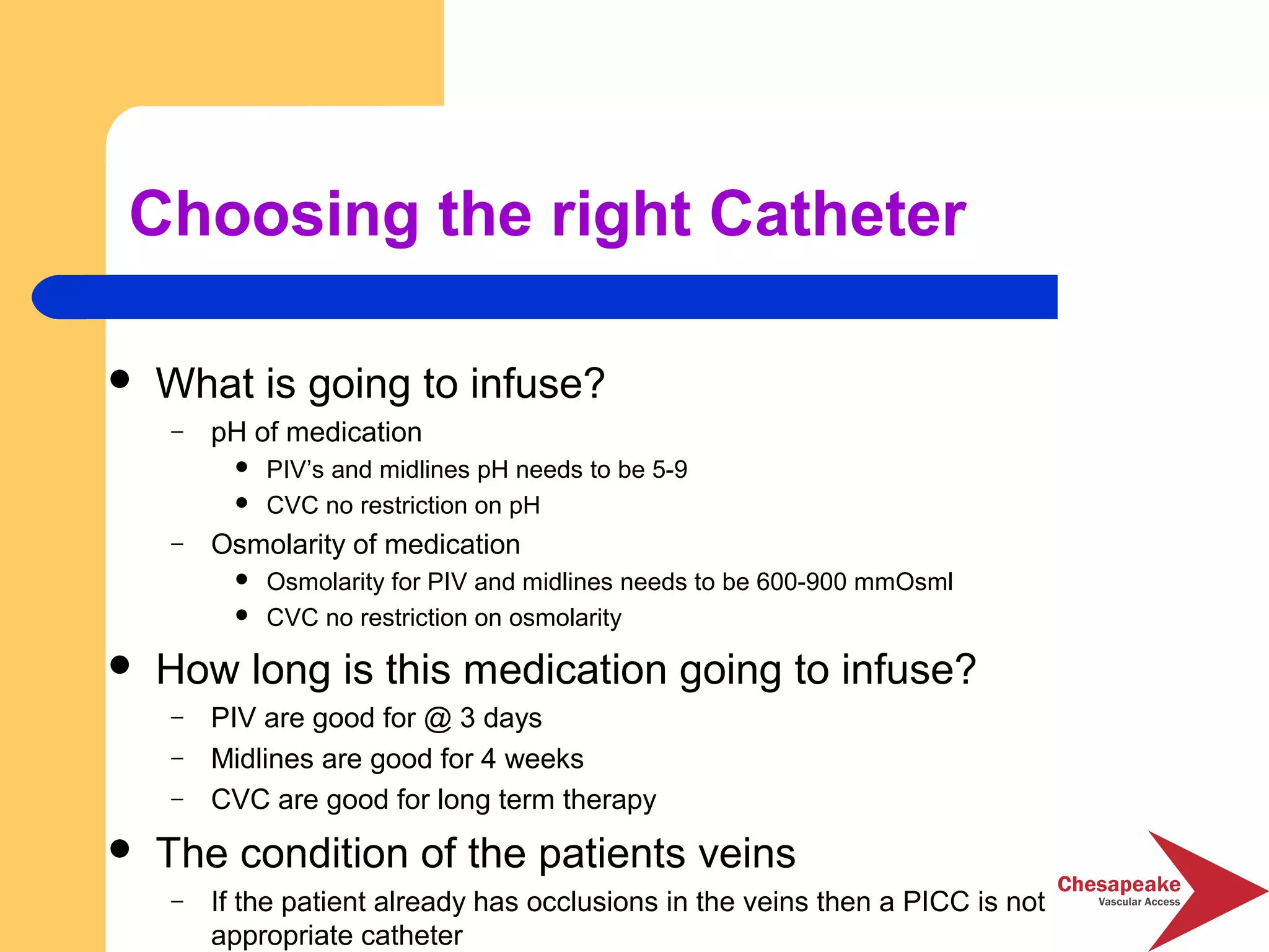Essentials of vascular access | PPT