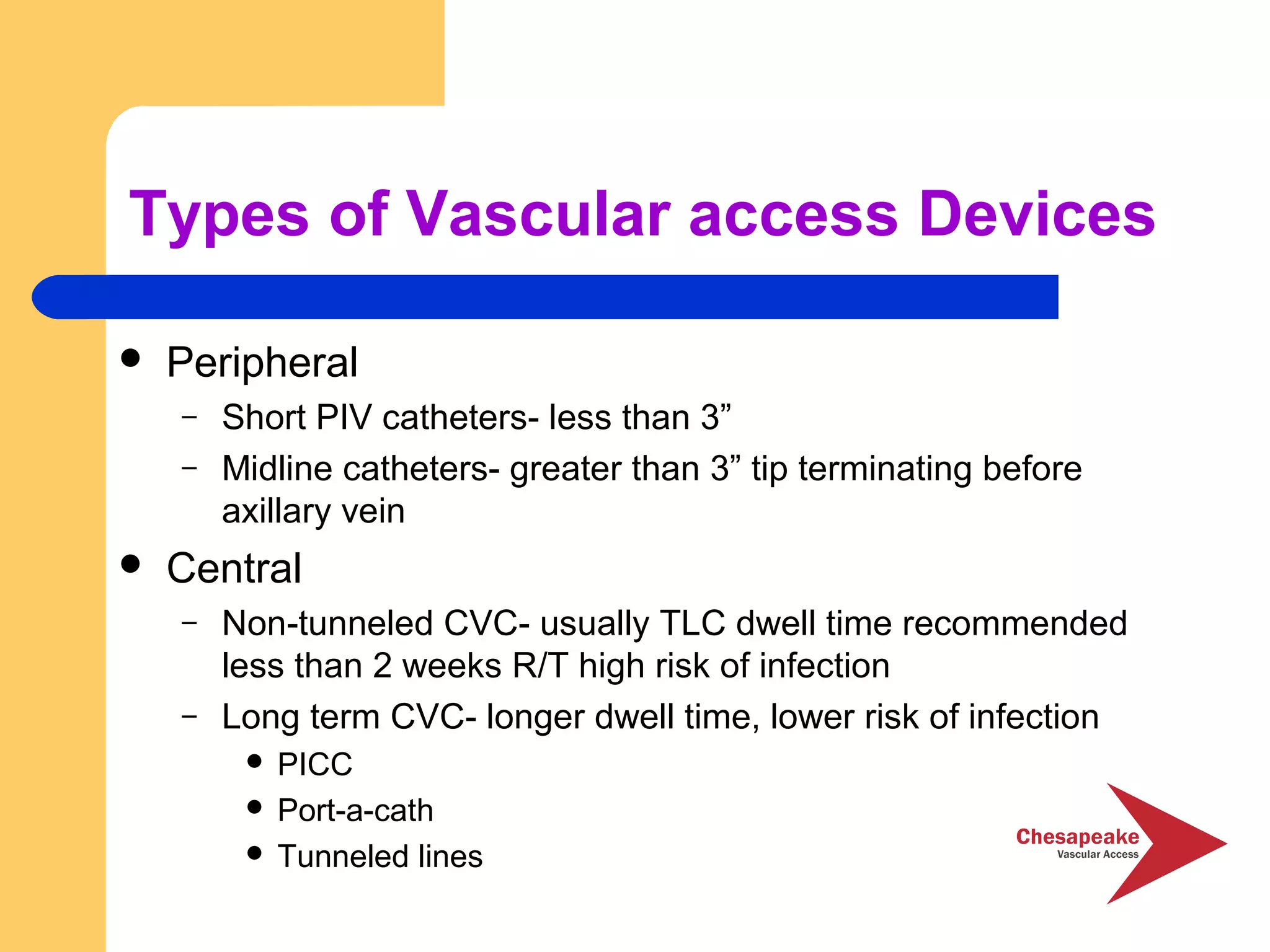 Essentials of vascular access | PPT