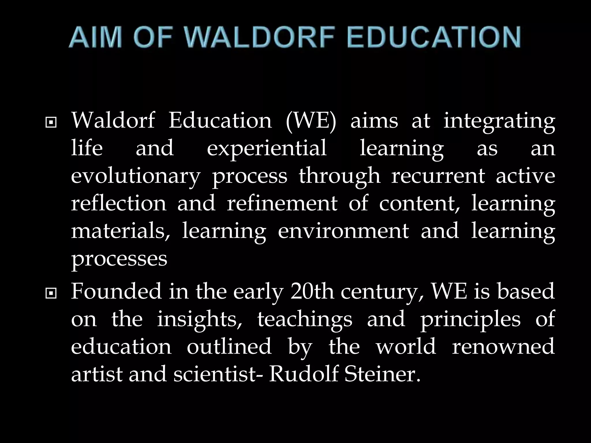 Essentials of Waldorf Education | PPTX