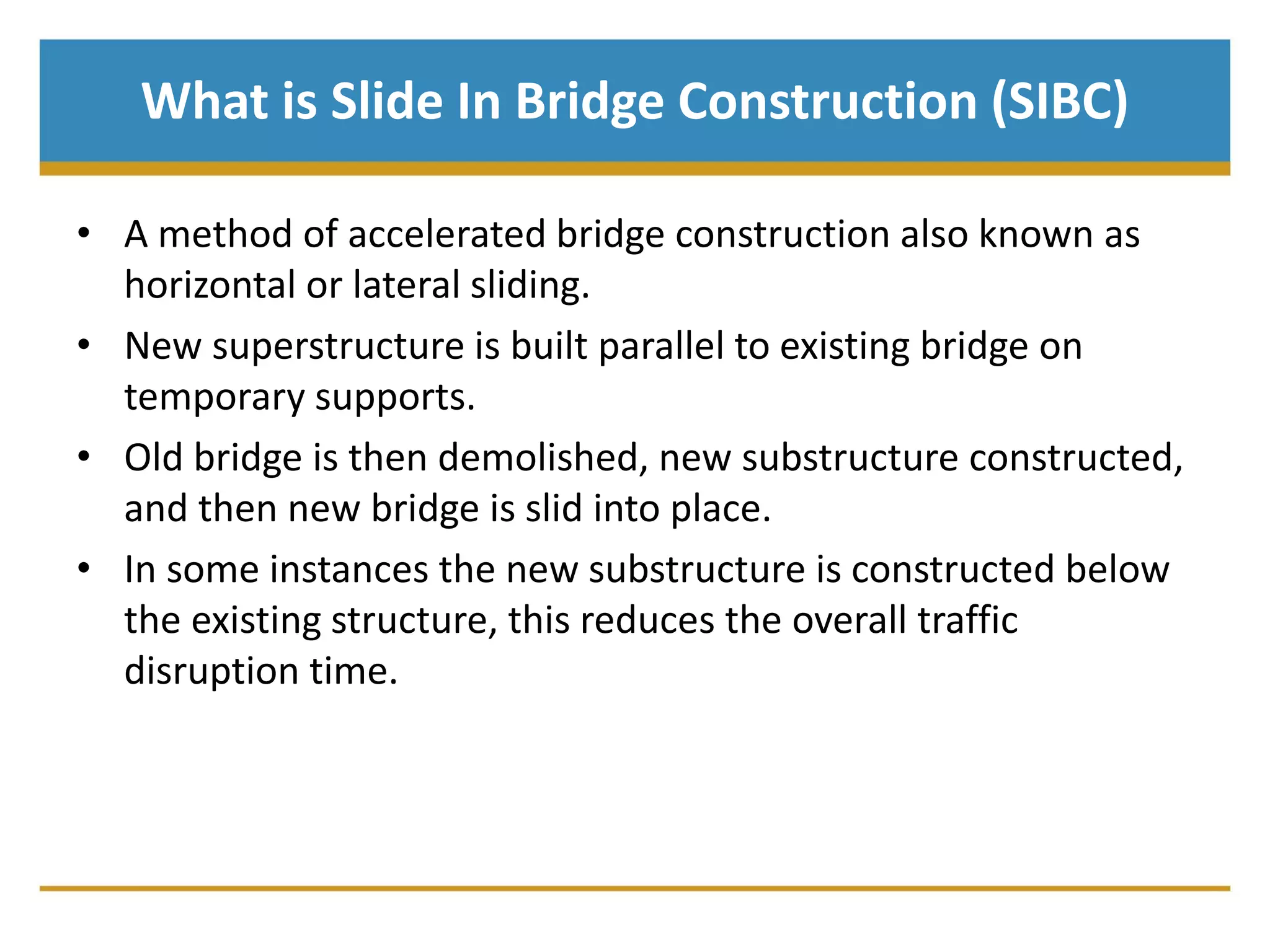 Essentials slide in bridge construction a guide for bridge designers | PDF
