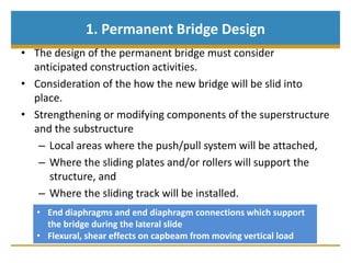 Essentials slide in bridge construction a guide for bridge designers | PDF