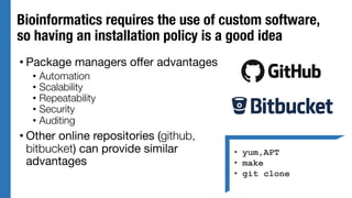 Essentials of Linux Systems Administration for Bioinformatics | PDF