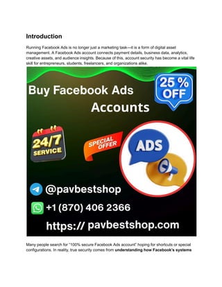Essential Steps for a 100% Secure Facebook Ads Account.pdf