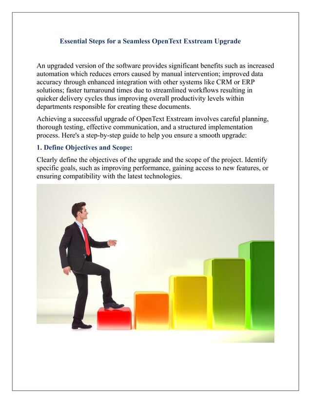 Essential Steps for a Seamless OpenText Exstream Upgrade.pdf