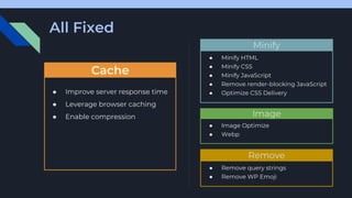 Essential Steps to a Superior Page Speed Score | PPT | Free Download
