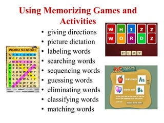 Essential strategies for teaching vocabulary | PPTX